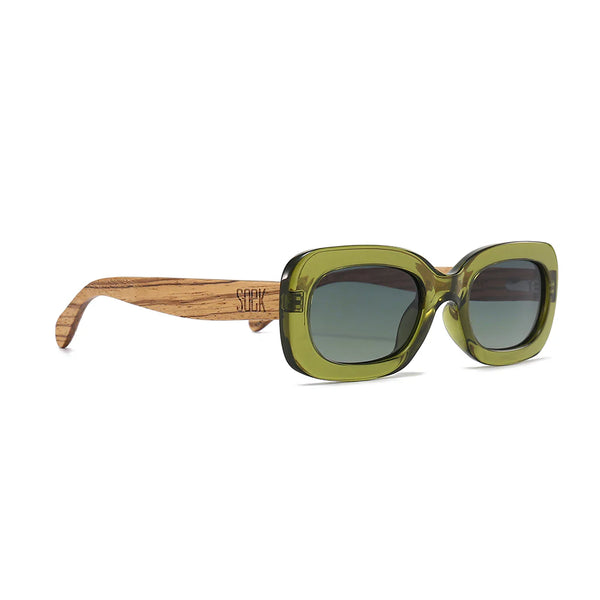 SOEK Vibe Moss Sunglasses. UV400 Polarised lenses. – Thirsdaze